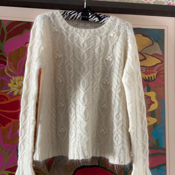 Express Tricot | Sweaters | Vintage Express Hand Knitted Mohair Sweater ...